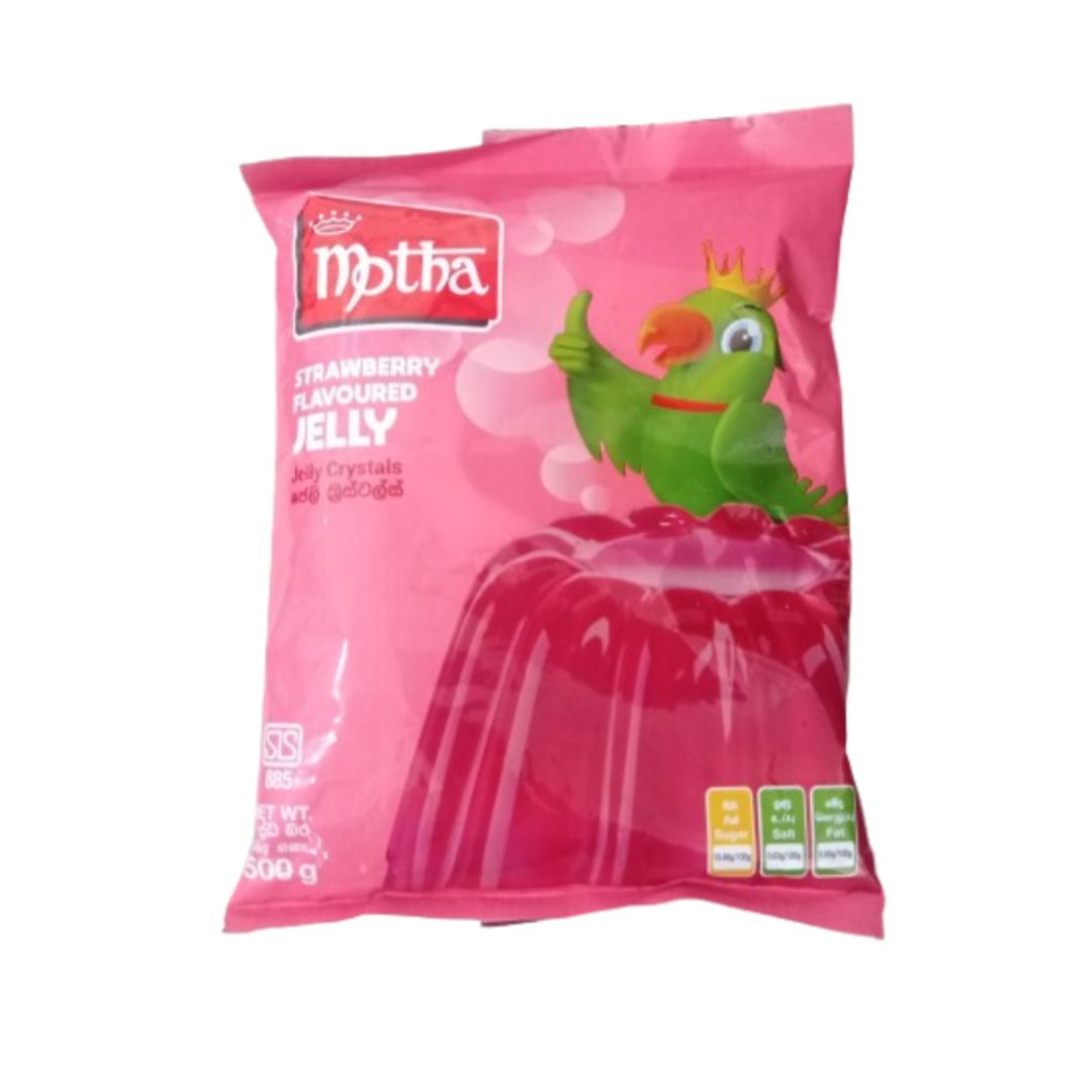 Motha Strawberry Flavoured Jelly 500G